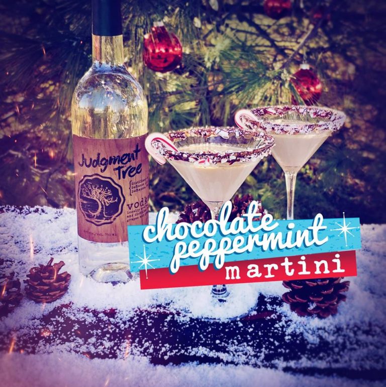 Chocolate Peppermint Martini - Distillery of Defiance, LLC.