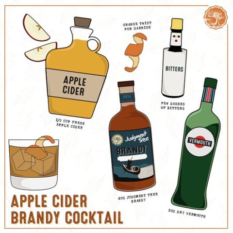 Apple Cider Brandy Cocktail - Distillery of Defiance, LLC.